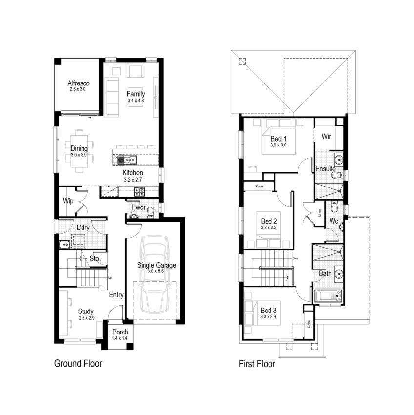 Introducing Our New Narrow Home Designs - Hudson Homes
