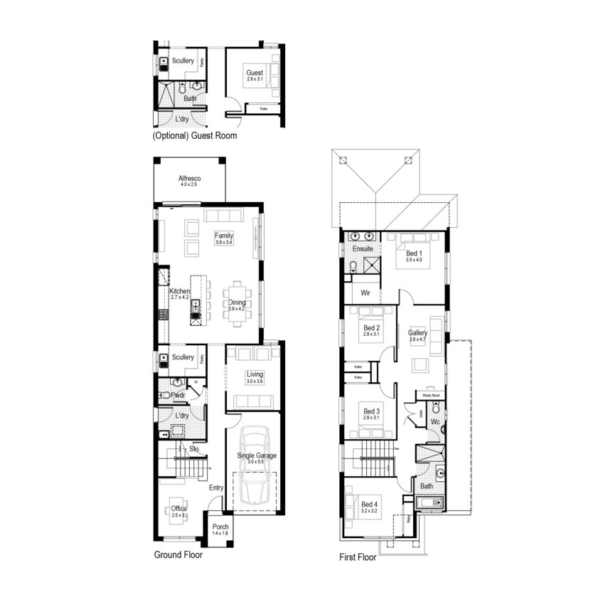 Introducing Our New Narrow Home Designs - Hudson Homes
