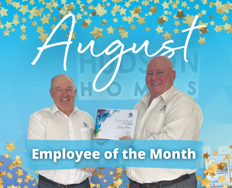 Gary: August Employee of The Month - Hudson Homes
