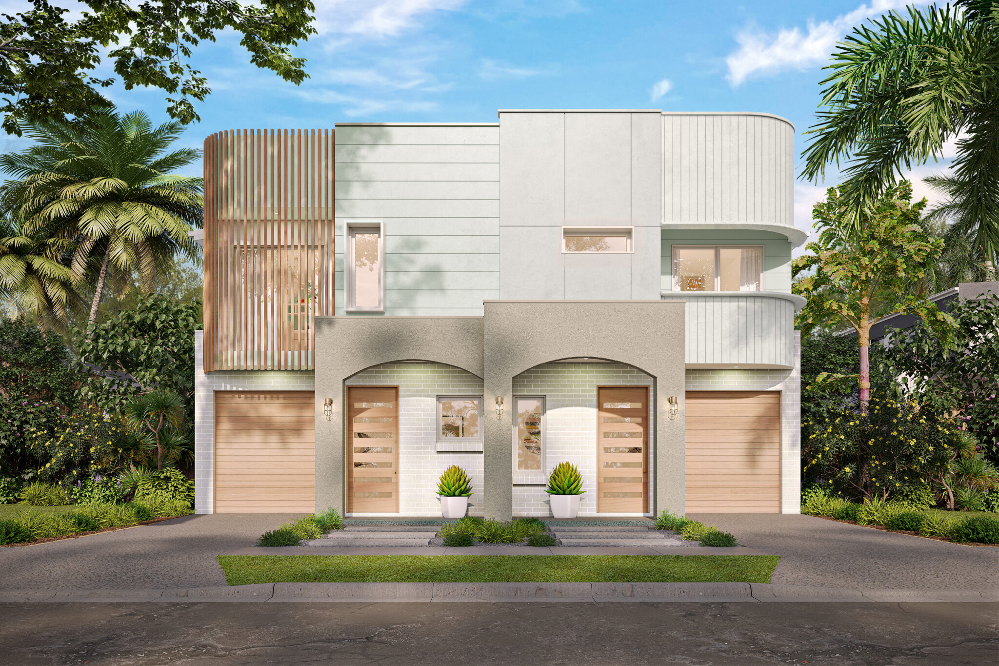NEW RELEASE: Duplex Facades - Hudson Homes