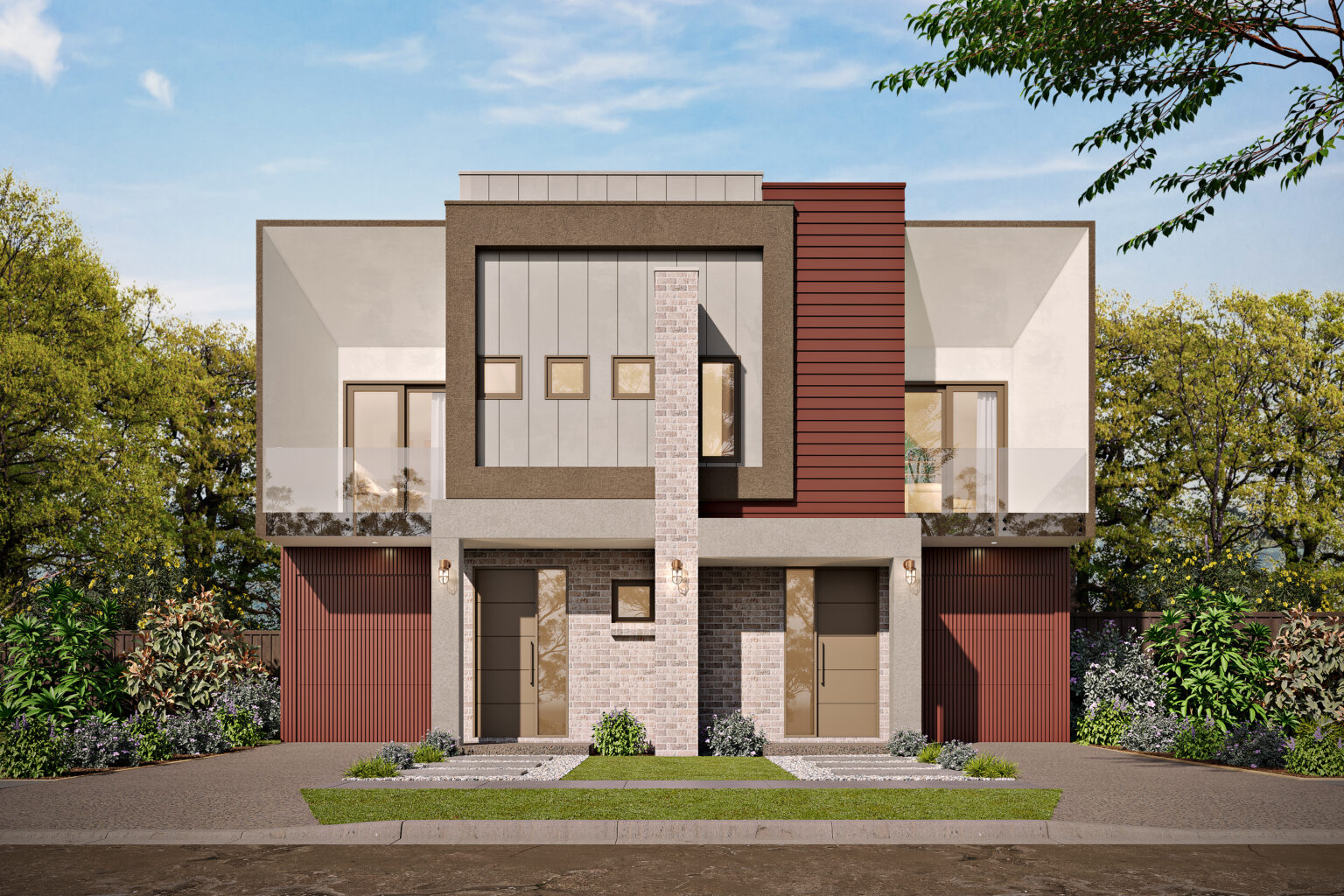 NEW RELEASE: Duplex Facades - Hudson Homes