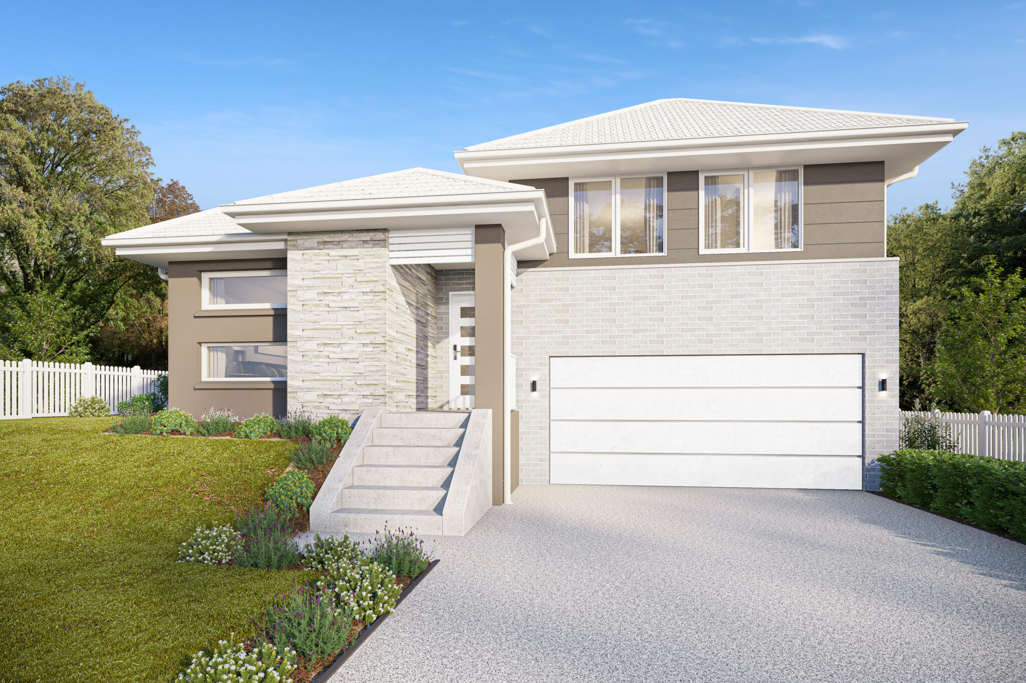 NEW RELEASE: Split Level Facades - Hudson Homes
